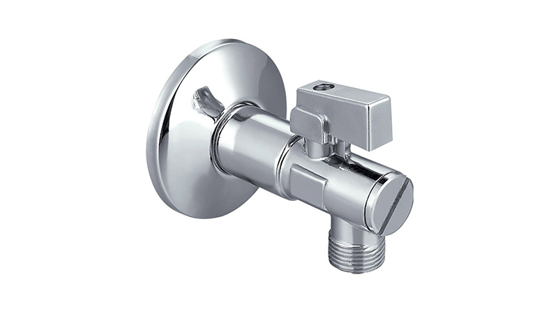 Brass Angle Valve with removable nozzle - NAFCO Brass Valve